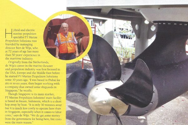 PT. MARINE PROPULSION SOLUTIONS – Taking Steps To Change The World